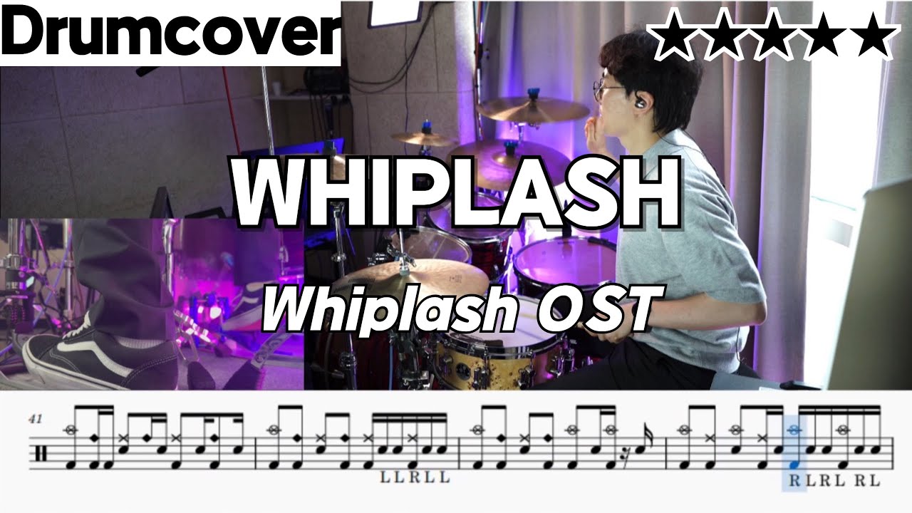 Whiplash - 위플래쉬 OST ㅣ drum ㅣ 드럼 ㅣ cover ㅣSheet ㅣ 악보 - YouTube