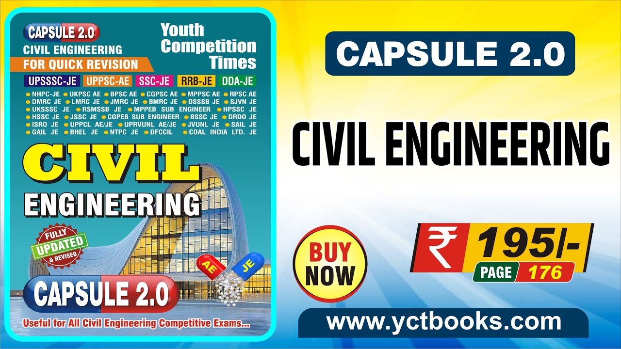 Civil Engineering CAPSULE 2.0 II @yctbooksofficial - YouTube