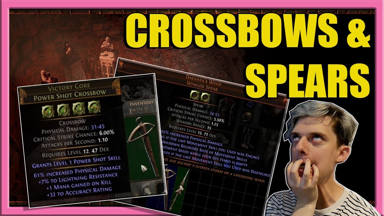 PoE 2 Shakes up Base Weapons with Crossbows and Spears + MUCH MORE ...
