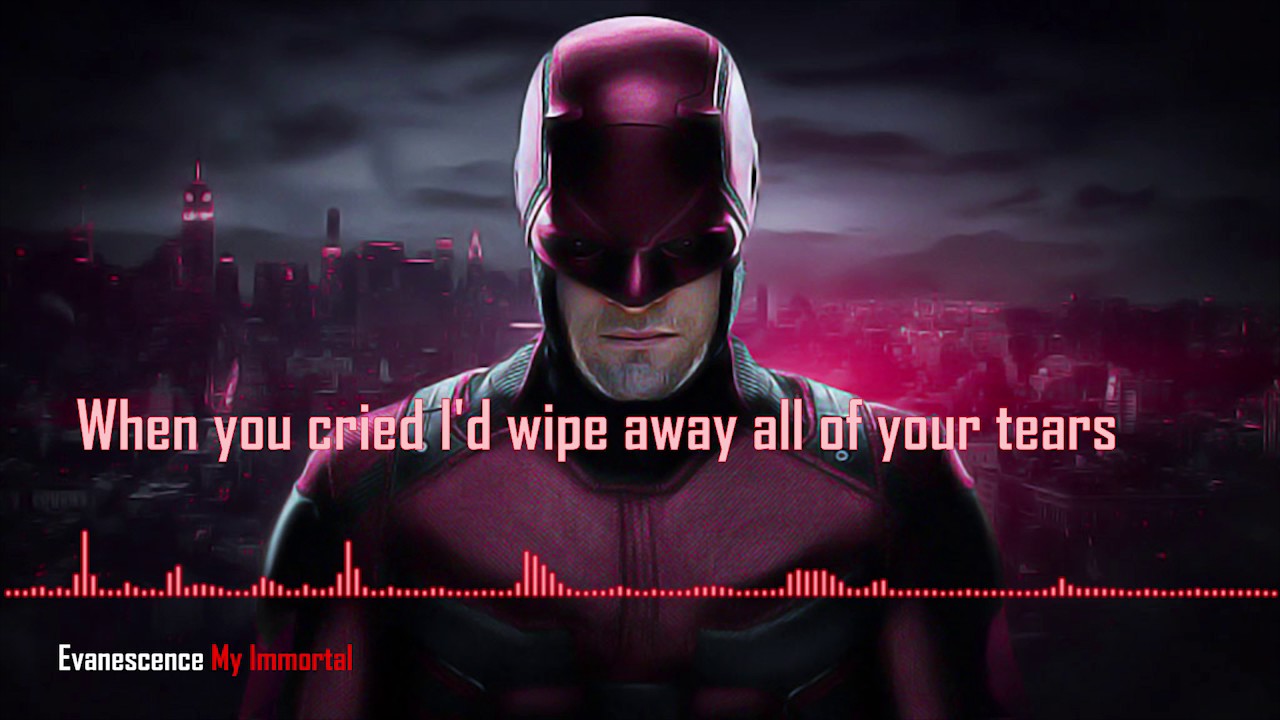 [Daredevil] Evanescence - My Immortal (Full lyrics) - YouTube