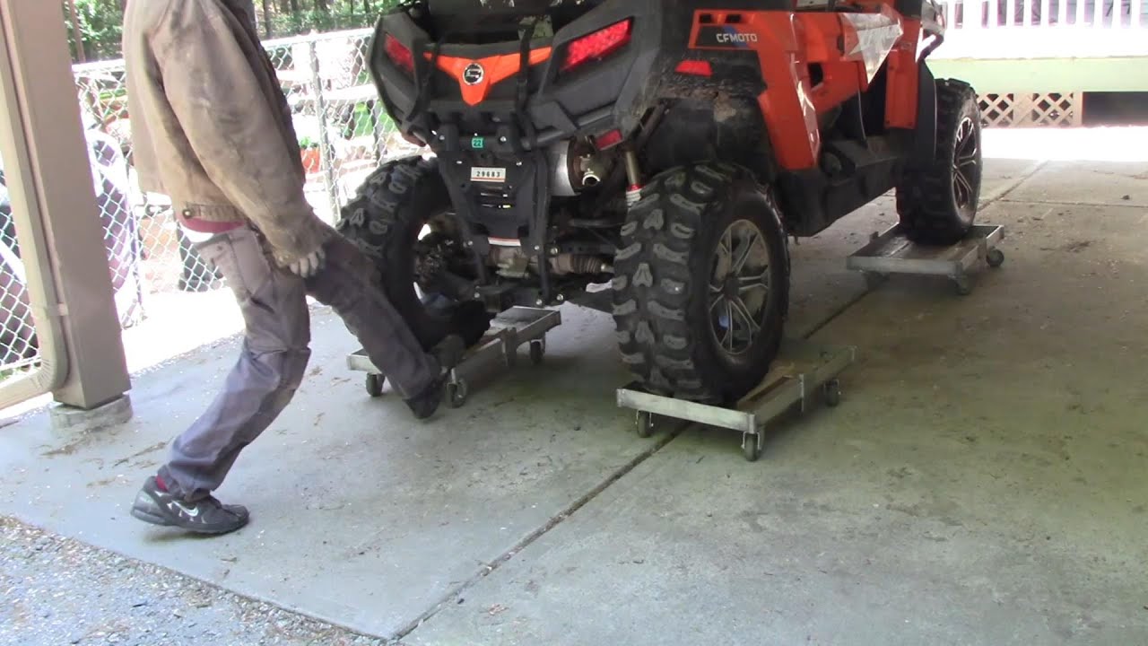 ATV Space saving storage idea. - YouTube