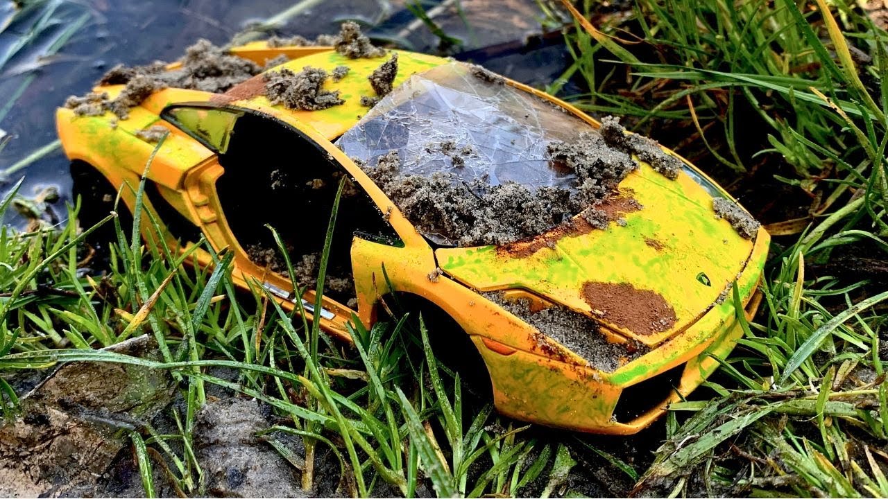 Found a drowned Lamborghini Gallardo | Restored an abandoned car - YouTube