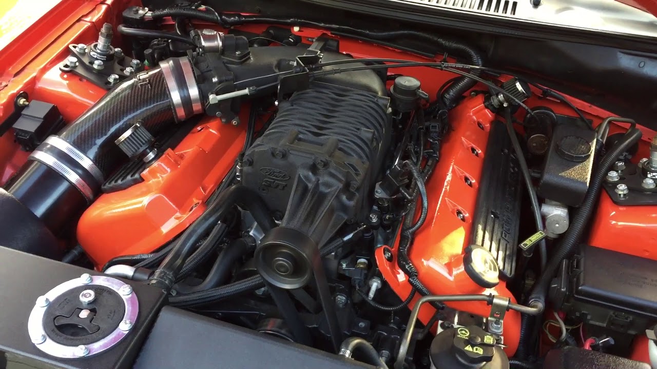 2004 Ford Mustang Mach 1 with Eaton Blower - YouTube