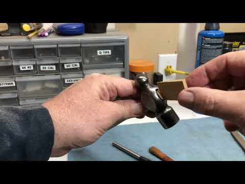 The best way to replace a hammer handle and put an antique hammer back into service
