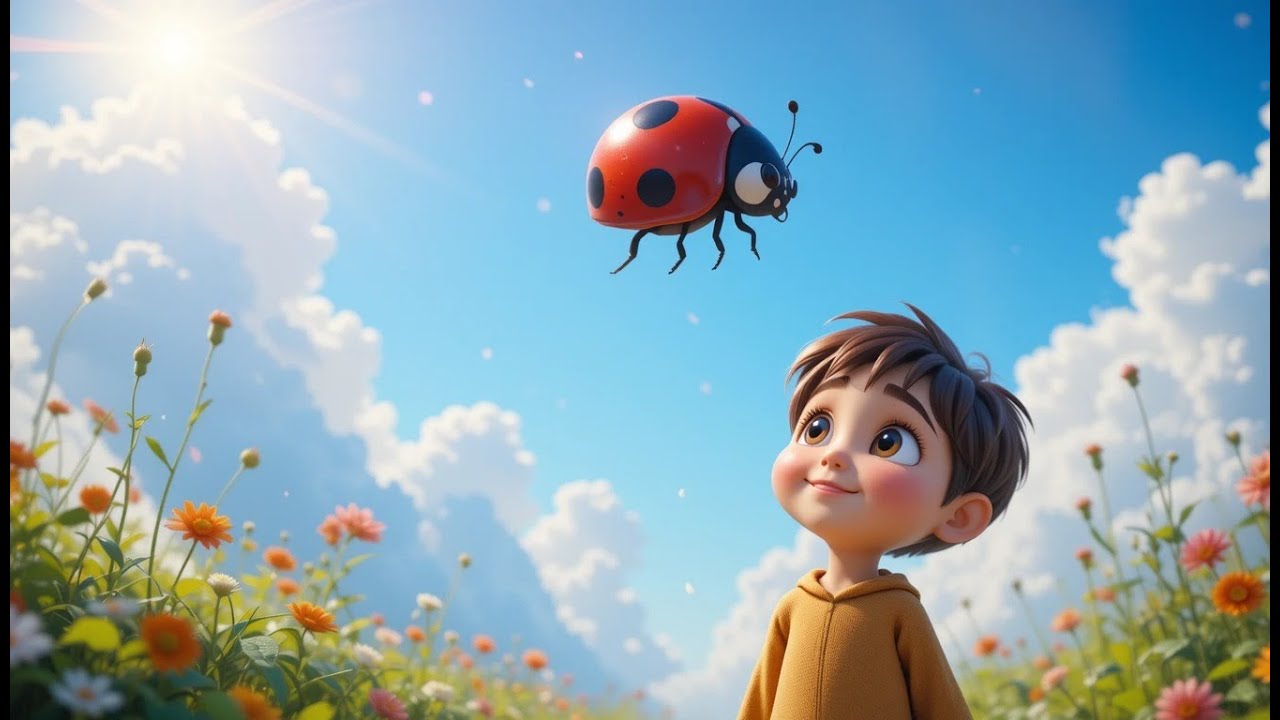 Itsy Bitsy Ladybug Rhyme Song | Popular Nursery Rhyme | Educational ...