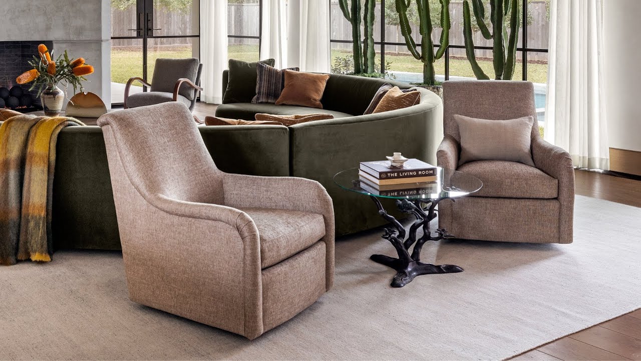 Alessio Swivel Chair | Bold Modern Design & Customizable Luxury ...