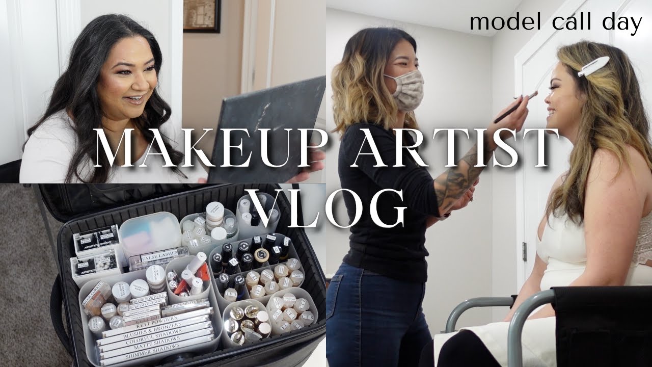 MUA VLOG: Hosting a model call + ULTA makeup shopping - YouTube