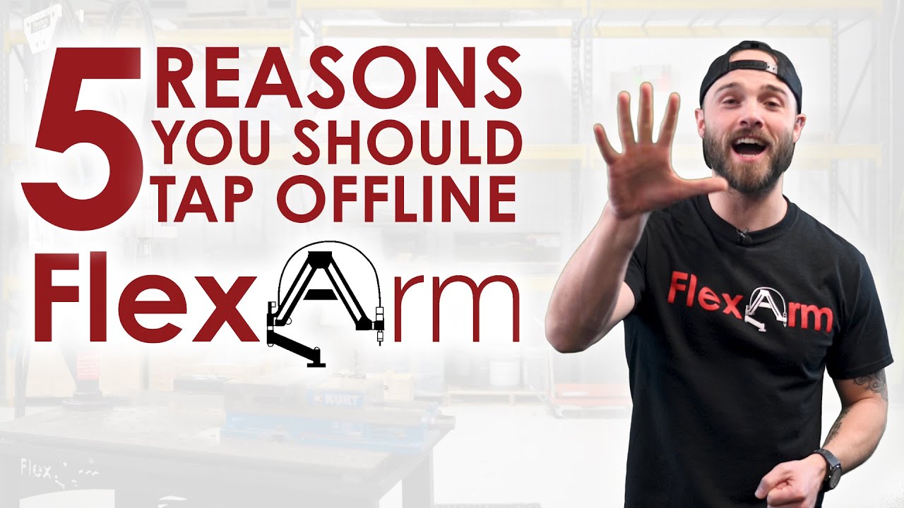 5 Reasons You Should Tap Offline - FlexArm Tapping Arm - YouTube