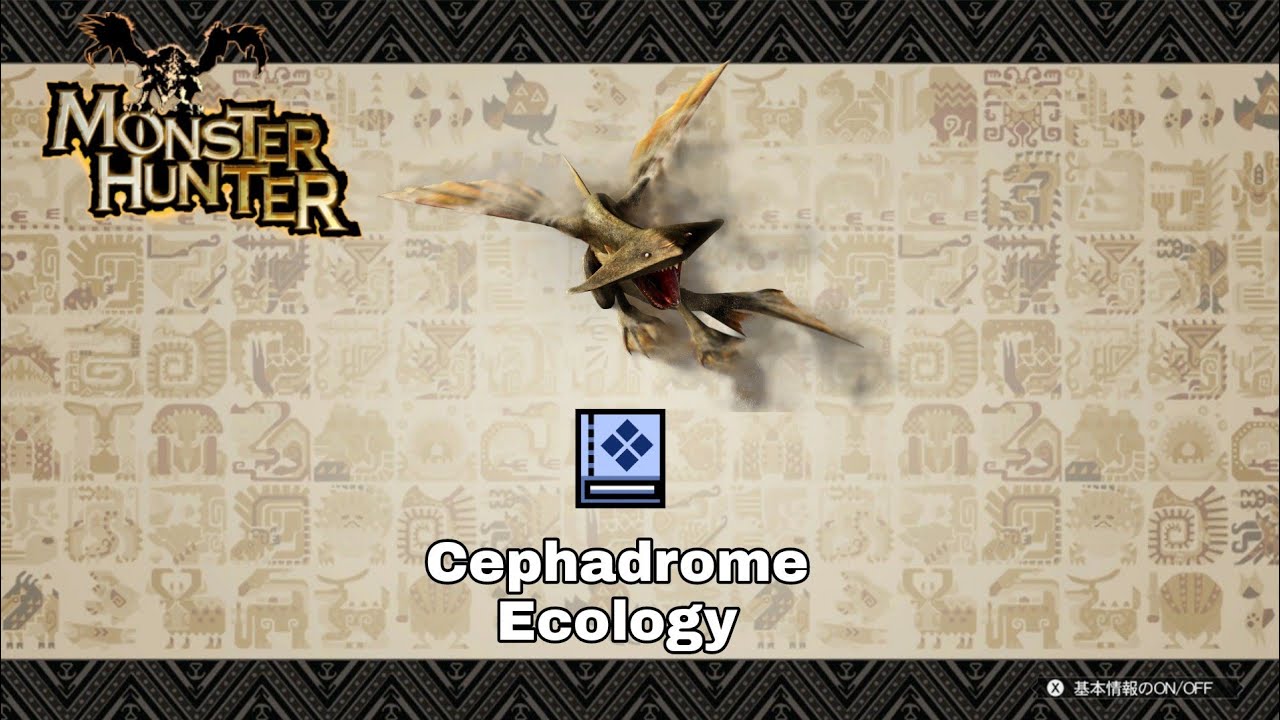 Episode 3 : Cephadrome Ecology | Monster Ecology Sessions - YouTube