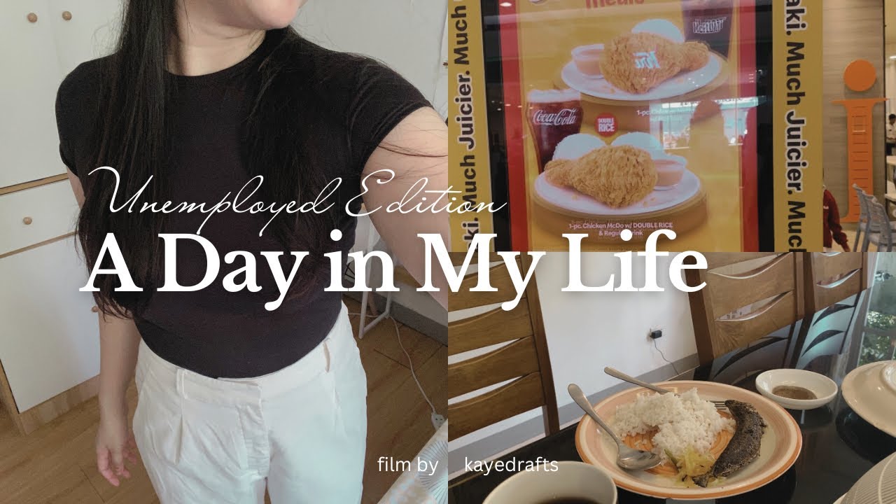 [life in a draft 🪻]: a day in my life : unemployed edition 🤣☘️ - YouTube