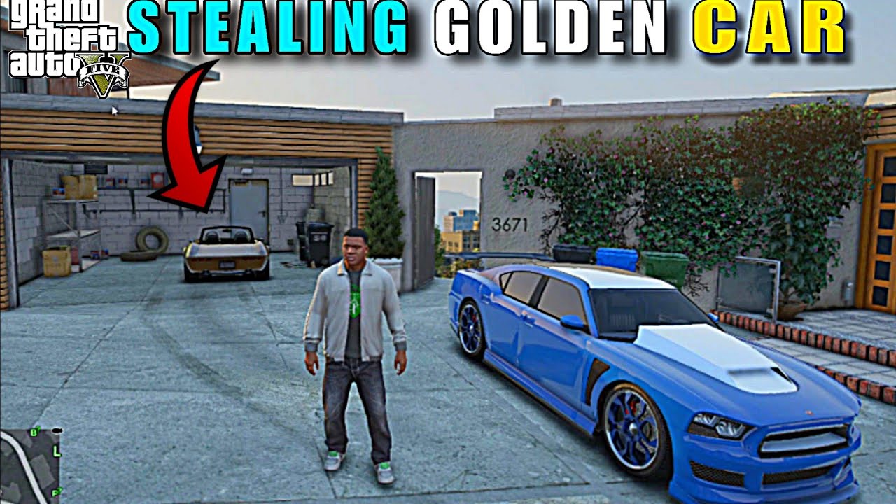GOLDEN CAR STOLE 😎 | GTA 5 GAMEPLAY | AG GAMERZ #gta #gta5 - YouTube