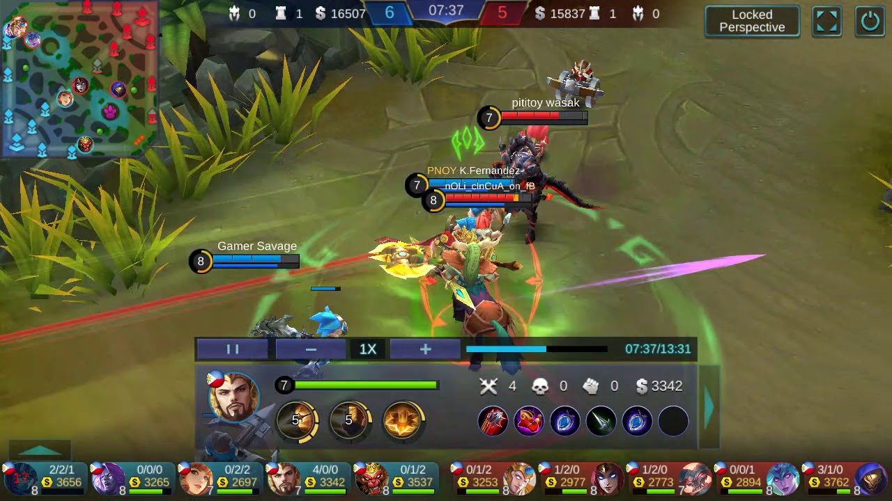 Playing mobile legends in MEMU emulator - YouTube