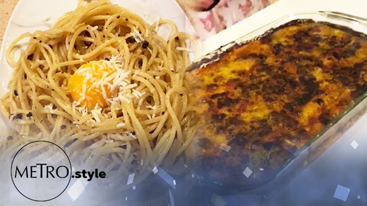 Cacio e Pepe and Upo Lasagna this week on Potluck! - YouTube