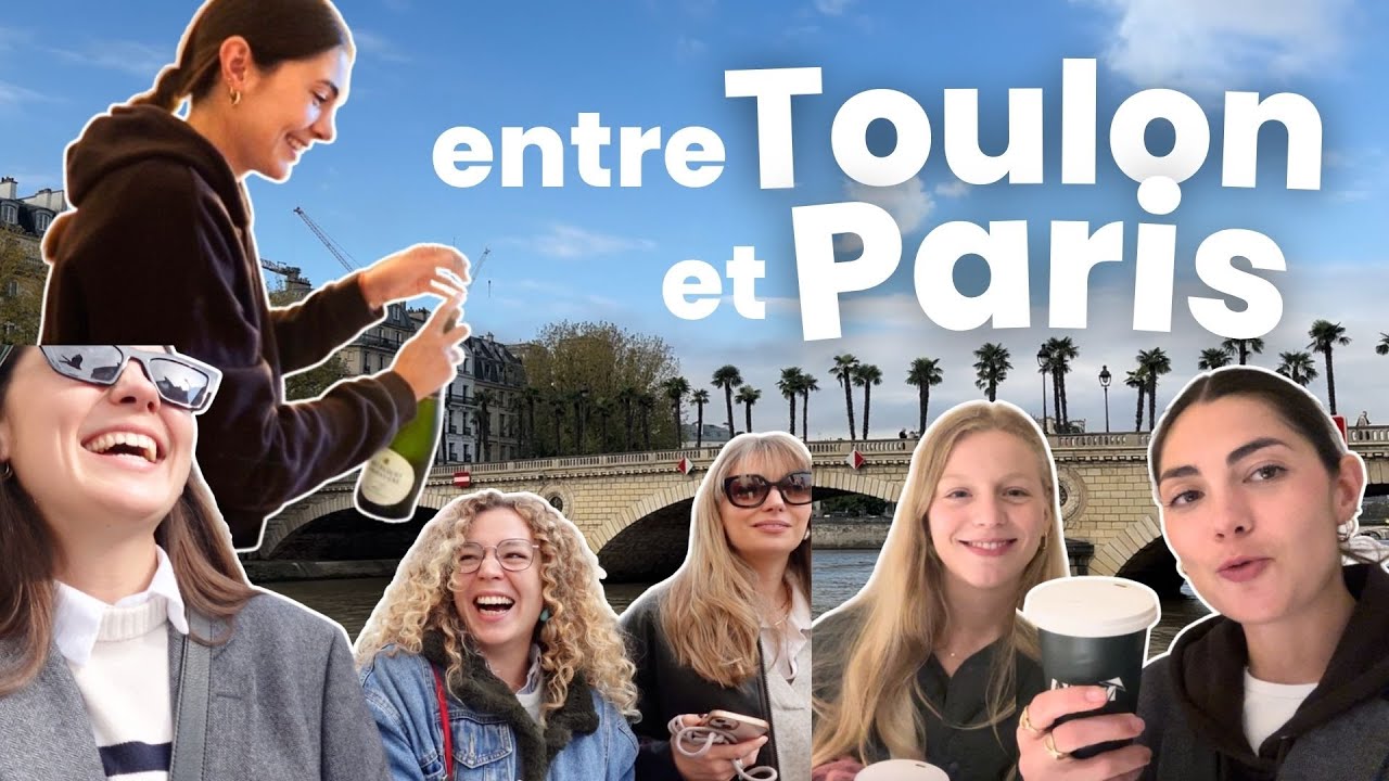 Une semaine de vlog entre Paris et Toulon après avoir voyagé pendant 1 ...