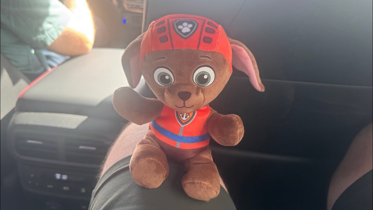 Ty Paw Patrol Zuma plush toy review - YouTube