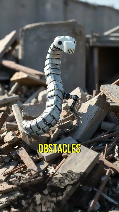 How Snake-Inspired Robots Are Saving Lives! 🐍🤖 #Robots #SearchAndRescue ...