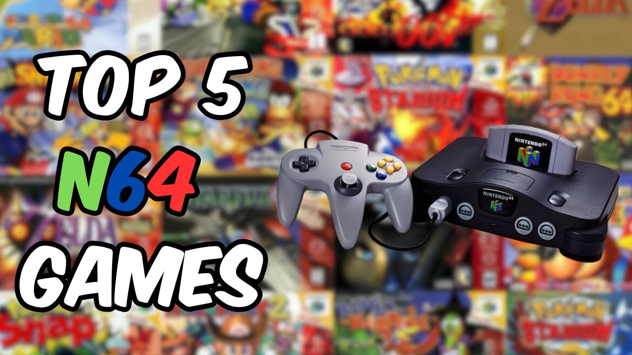 My Top 5 n64 games - YouTube