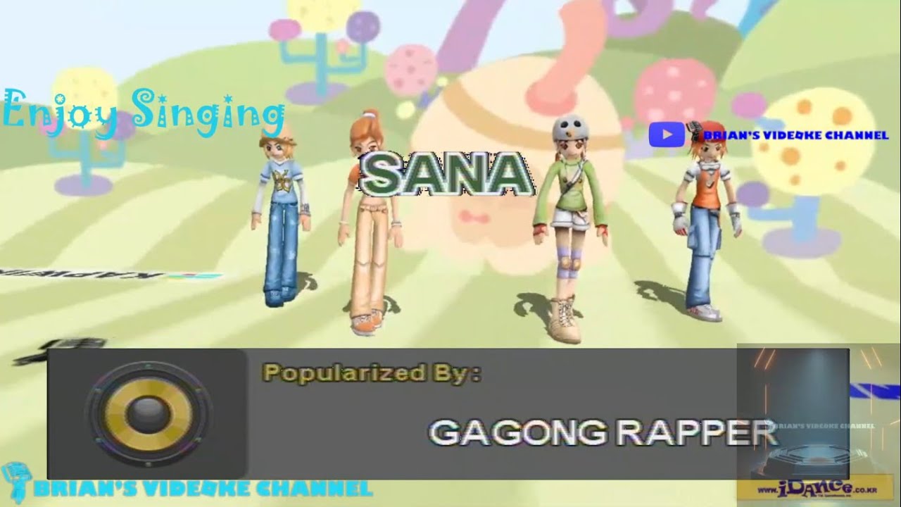 Sana - Gagong Rapper (Karaoke) - YouTube