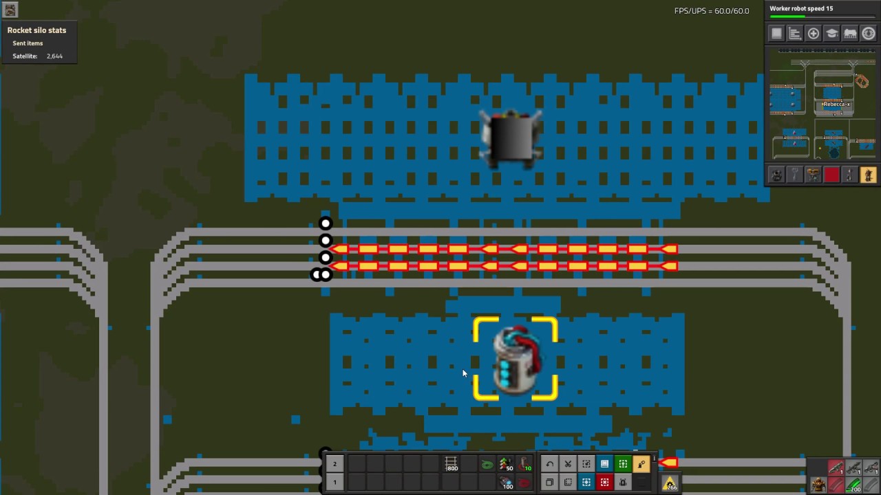 Factorio Base Tour - 5k SPM Megabase Deathworld by Rebecca - YouTube