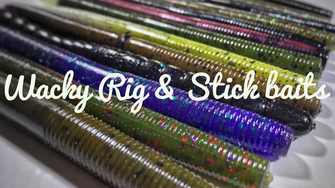 Wacky Rig and Stick baits - YouTube