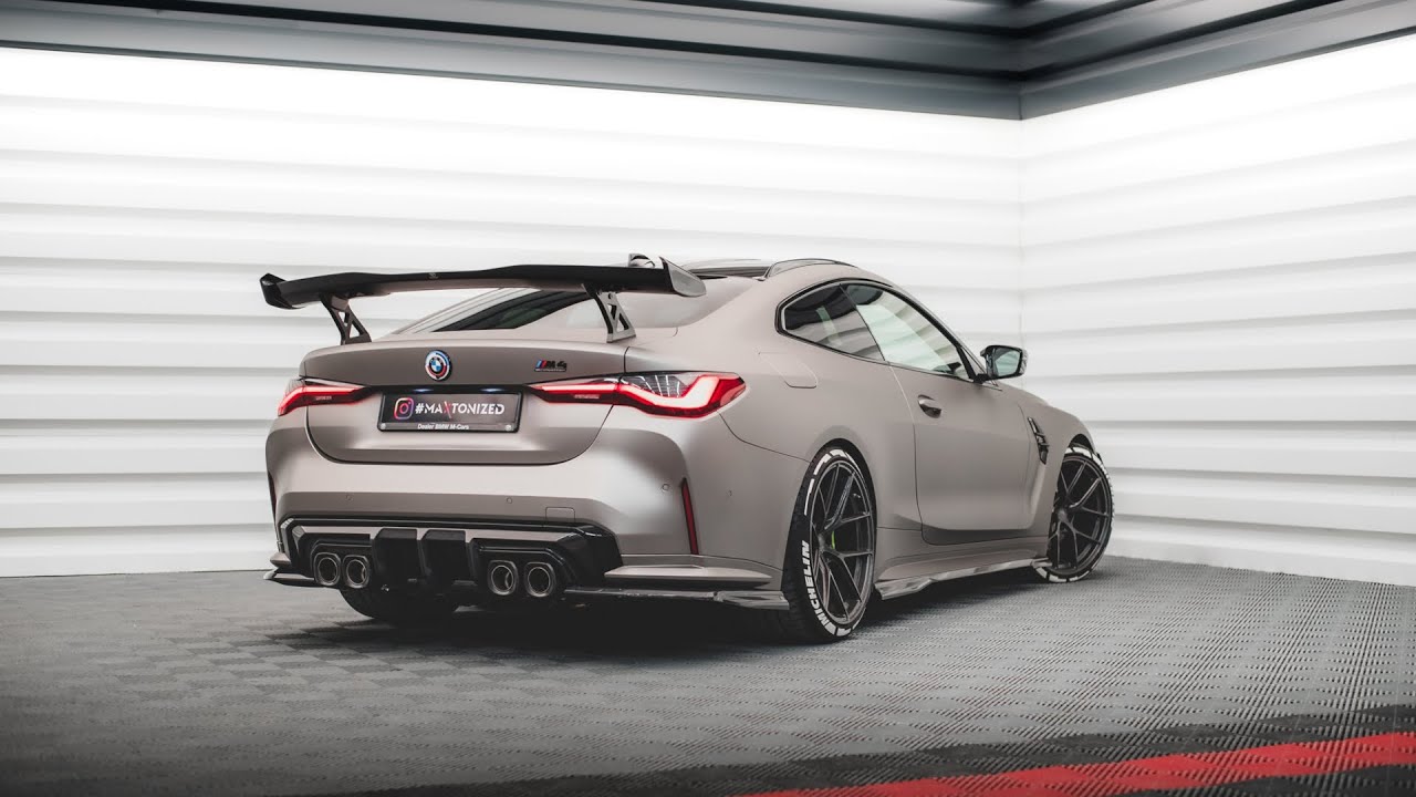 BMW M4 Carbon Fiber Splitter Set | Maxton Design Demo Car | #Maxtonized ...