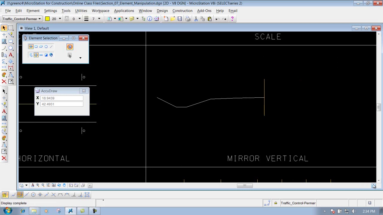 MicrostationV8I SS4 7.6 Mirror - YouTube