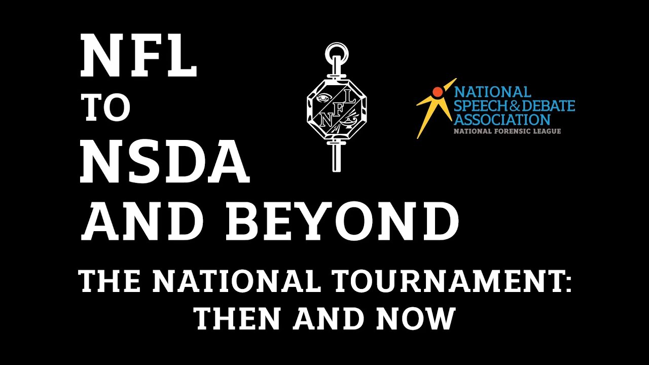 NFL to NSDA and Beyond: The National Tournament - Then and Now - YouTube