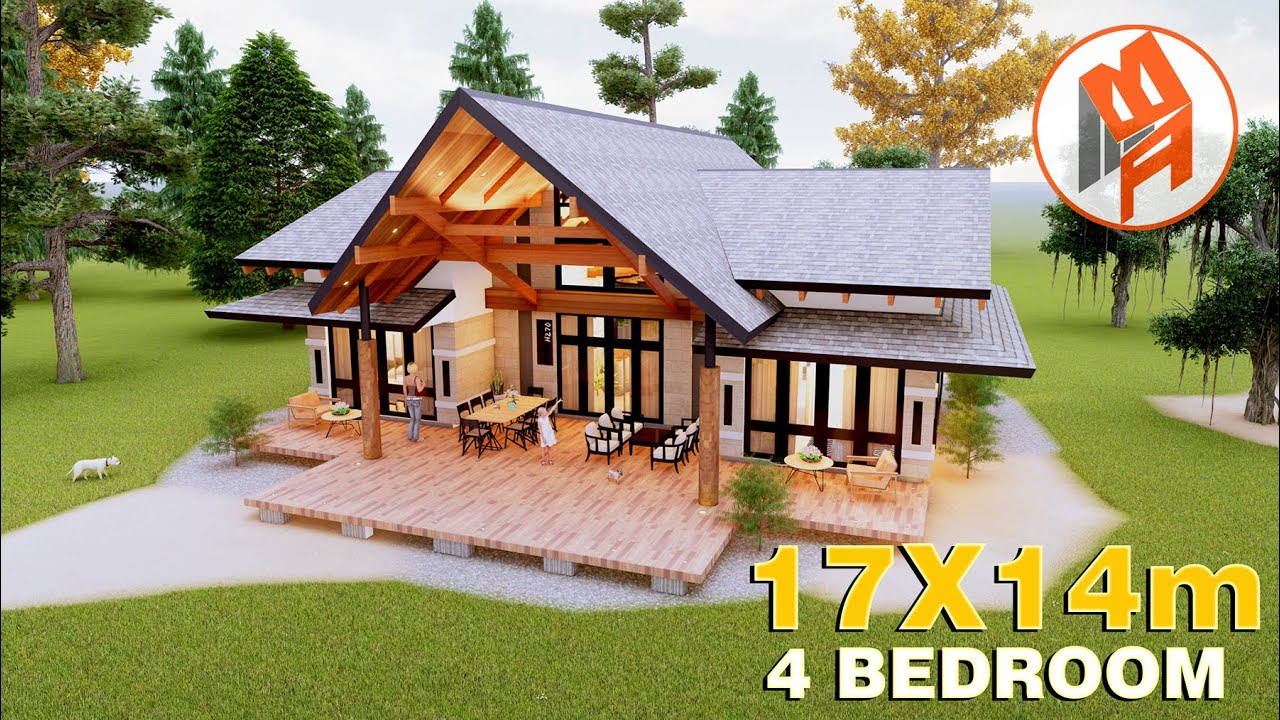 Elevated House Design - Modern FARM HOUSE 4 Bedroom - 190SQM. - YouTube