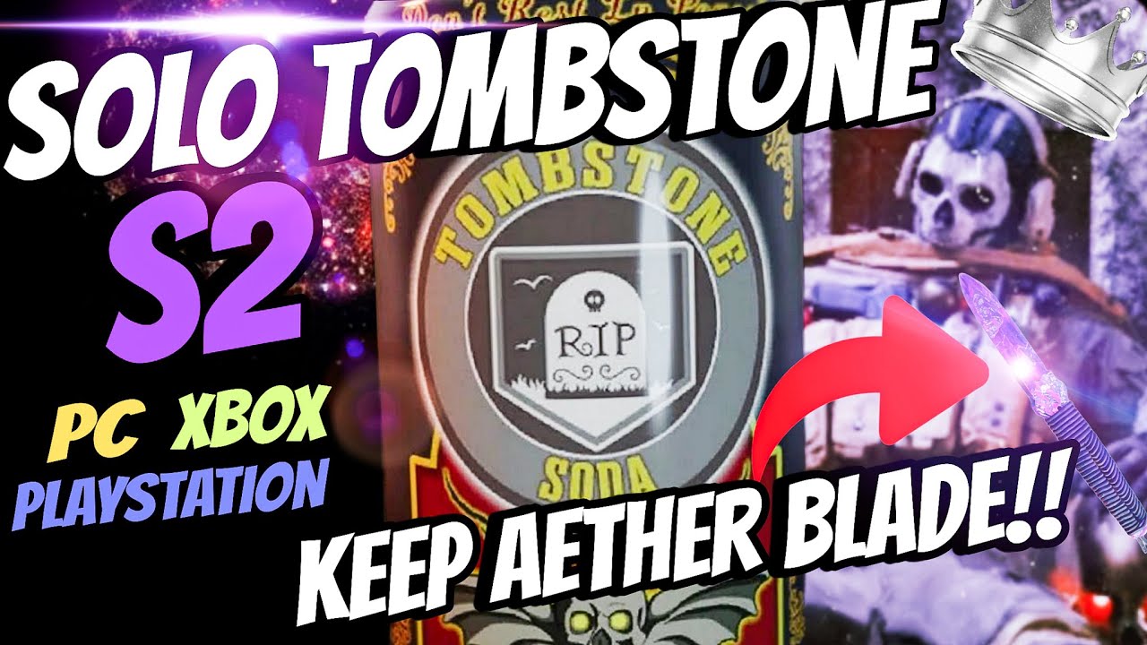 *NEW* SOLO TOMBSTONE SEASON 2 MODERN WARFARE ZOMBIES (PC, XBOX ...