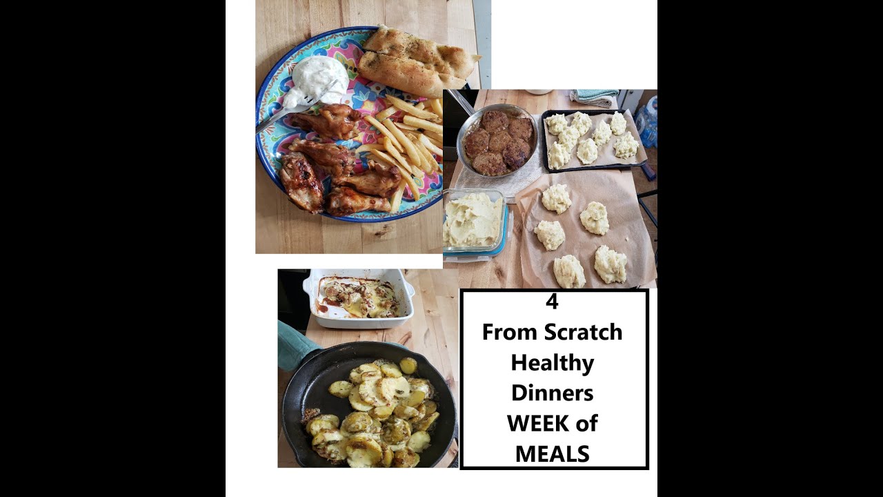 A WEEK Of MEALS 4 Dinners YouTube a-week-of-meals-4-dinners-youtube