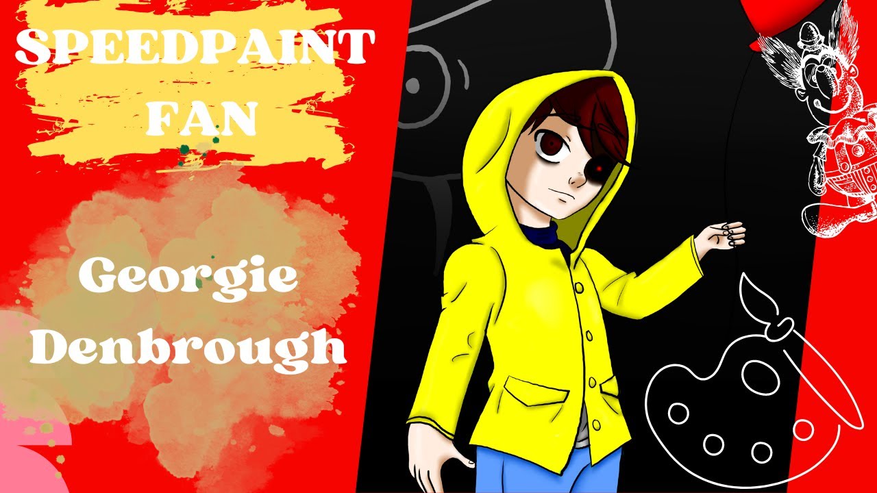 SpeedPaint tenebroso: Creación de Georgie Denbrough (IT) // FANART ...
