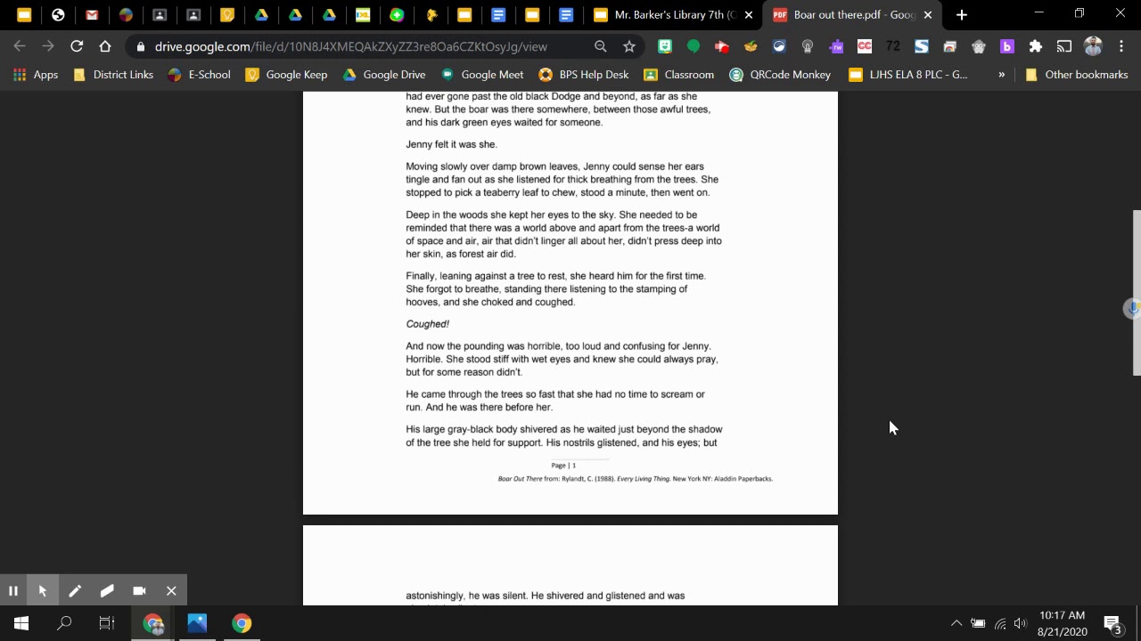 Boar Out There - Cynthia Rylandt - YouTube