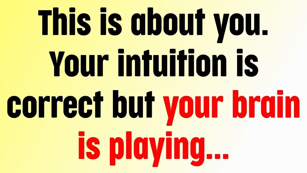🌈God message today | This is about you. Your intuition is correct but ...