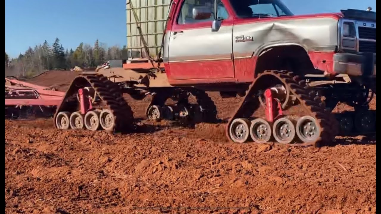 First Generation Dodge Cummins Tractor - YouTube
