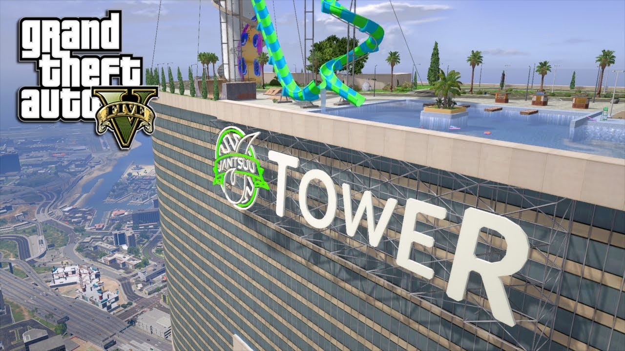GTA 5 - JANTSUU TOWER MOD SHOWCASE! (GTA 5 PC MODS) - YouTube
