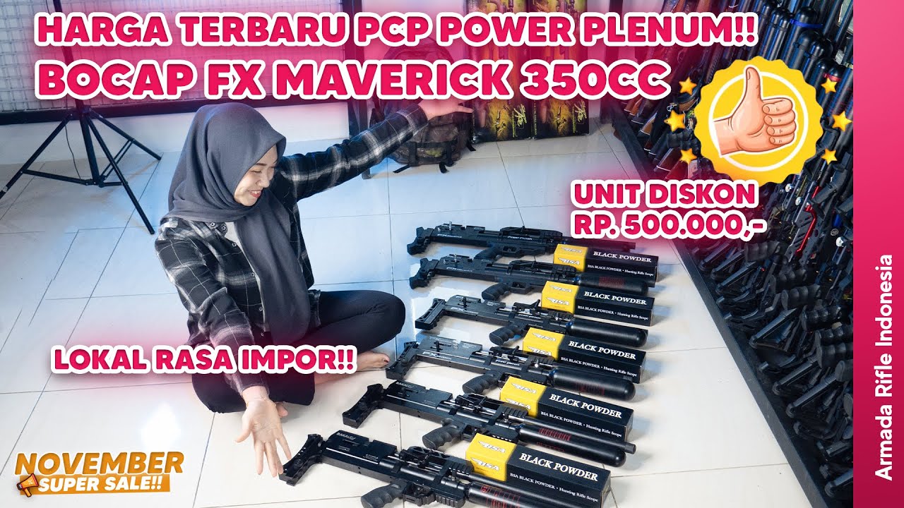 OBRAL PCP FULLSET+1JUTA! FX MAVERICK POWER PLENUM!! HARGA SENAPAN ANGIN ...