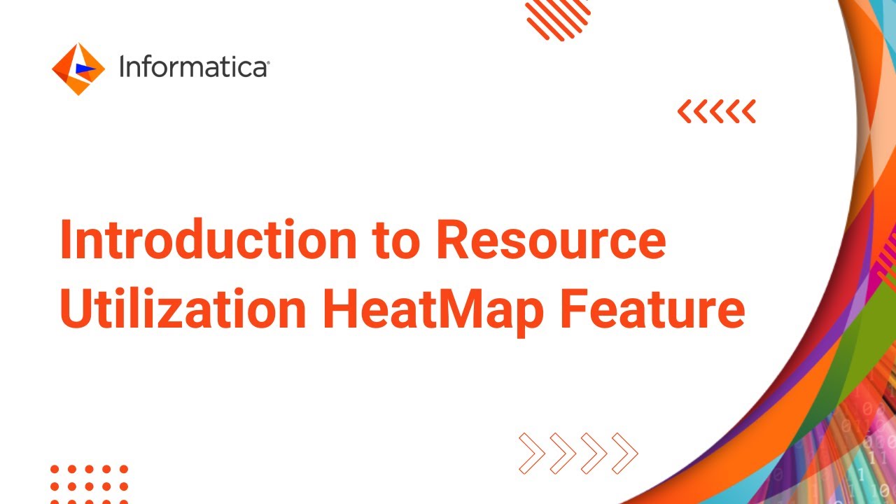 Introduction to Resource Utilization HeatMap Feature in Operational ...