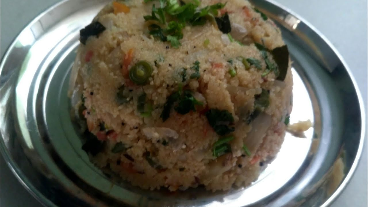 Bansi Rava Upma | Vegetable Upma - YouTube