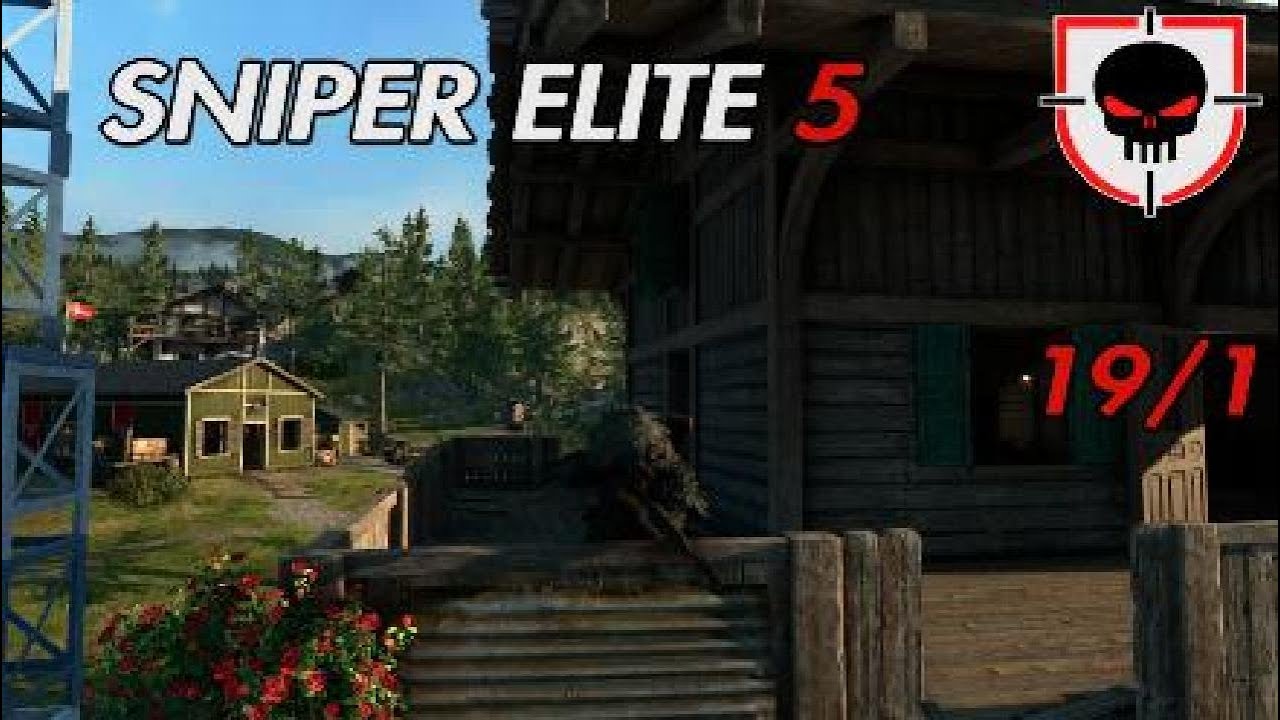 Sniper Elite 5 : Alpine resort PS5 4K - YouTube