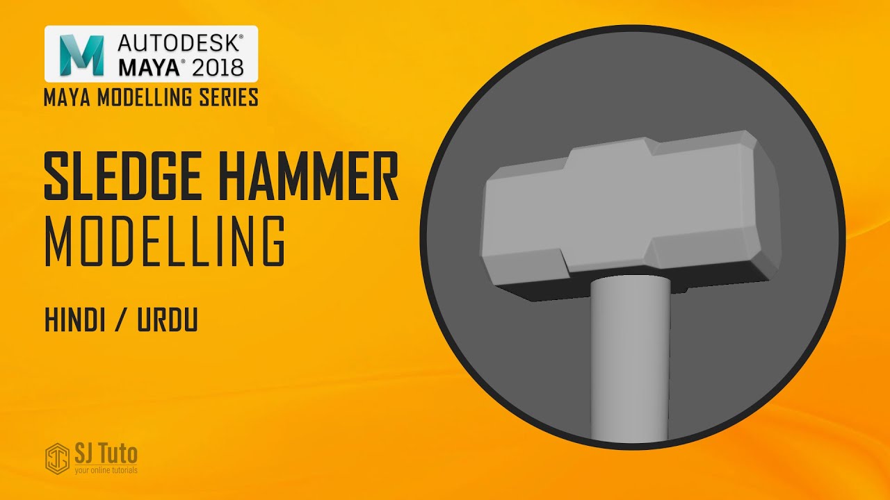 #SledgeHammer Modelling in Maya #SledgeHammerModelling # ...