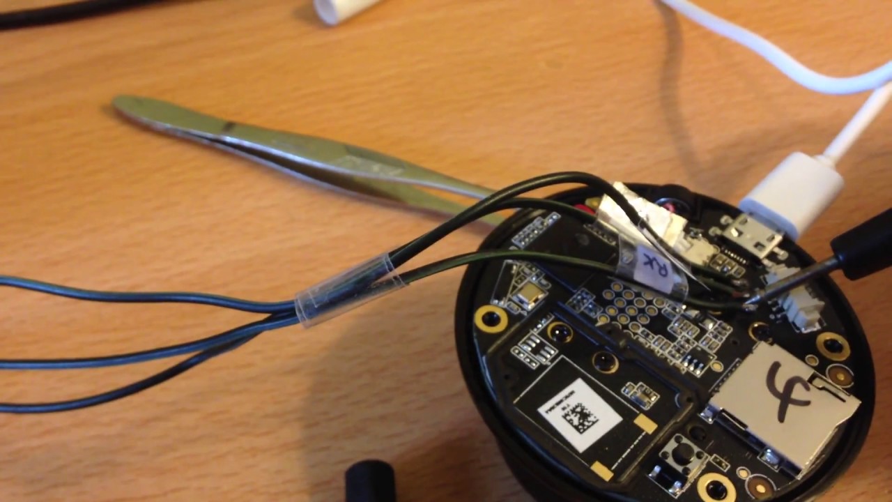 UART-Serial Connection for Xiaomi Yi Smart Home Camera 17CN version ...