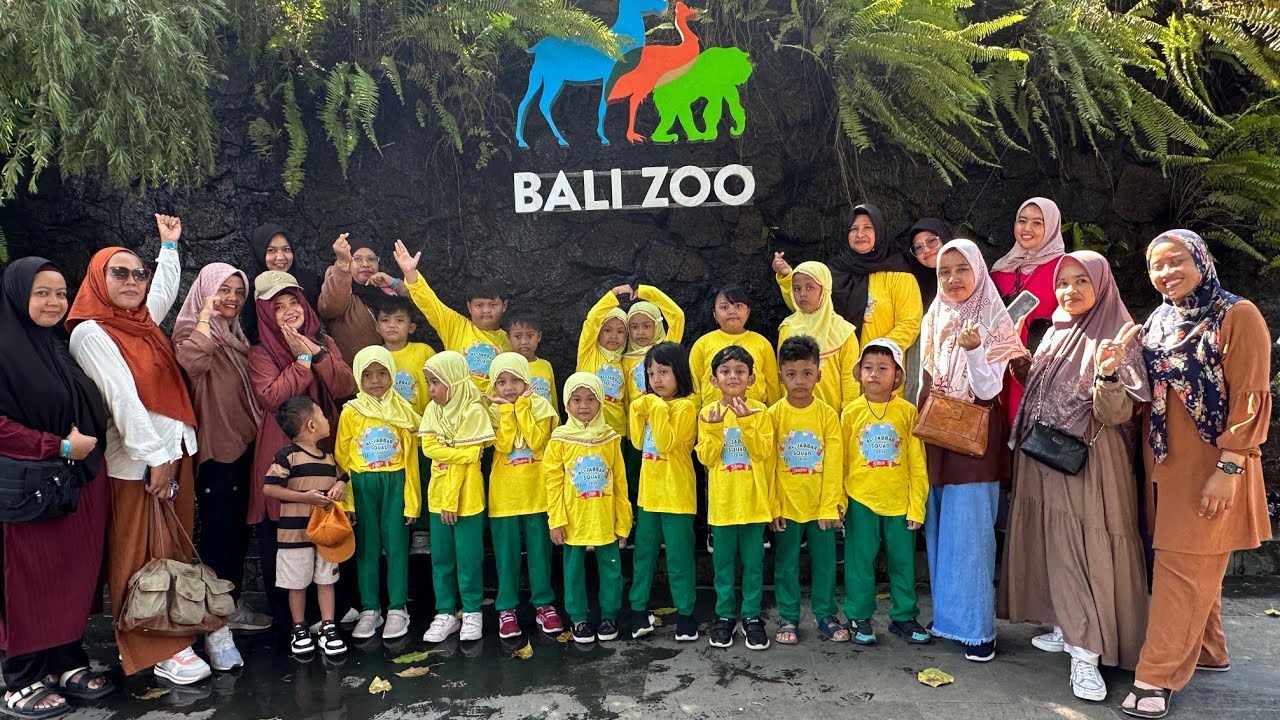 Outing Class TK ABA 2 Denpasar I Bali Zoo - YouTube