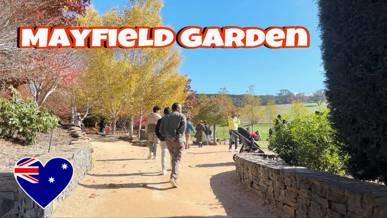 Autumn in Australia 🍁 Mayfield Garden | Oberon Walking Tour - YouTube