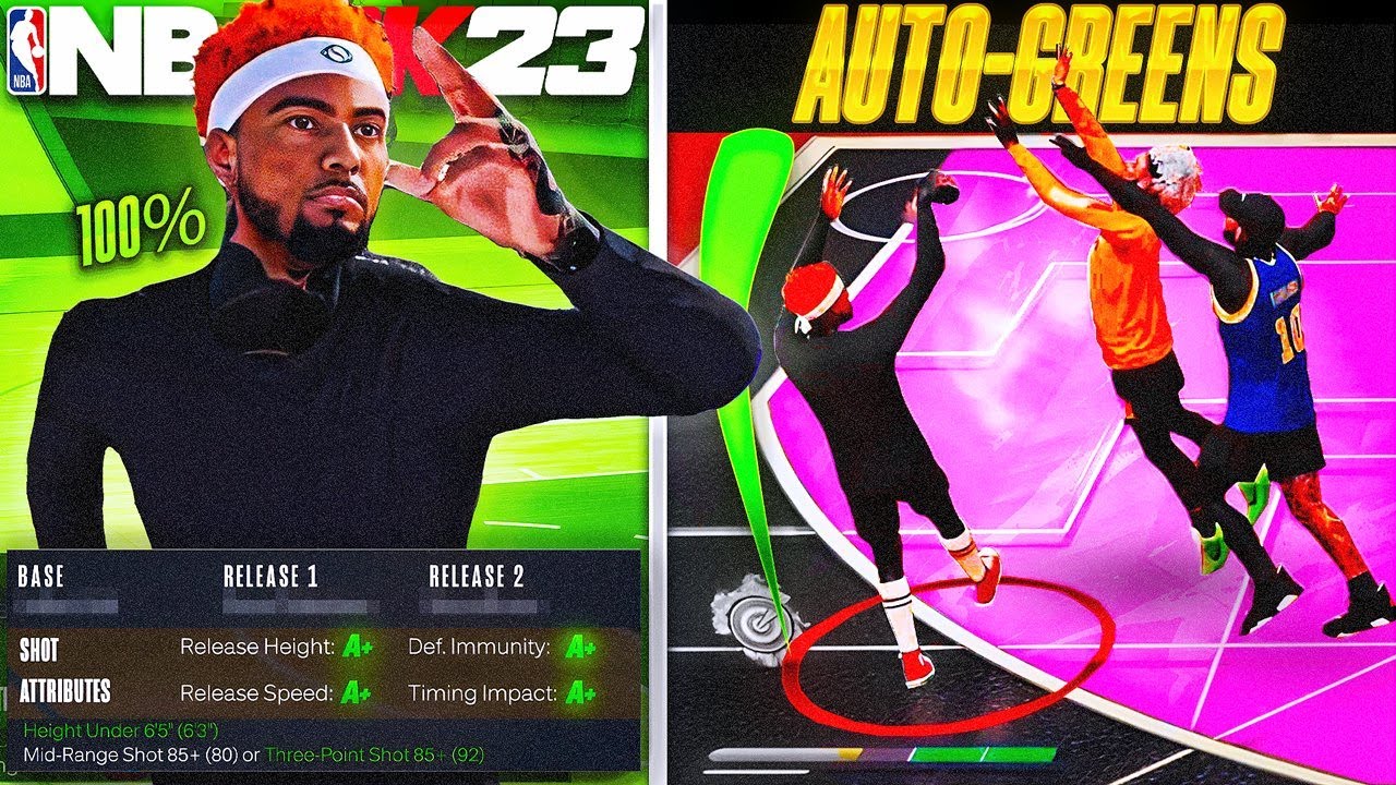 I FOUND THE BEST GREENLIGHT JUMPSHOT THAT WILL BREAK 2K23! HOW TO SHOOT ...
