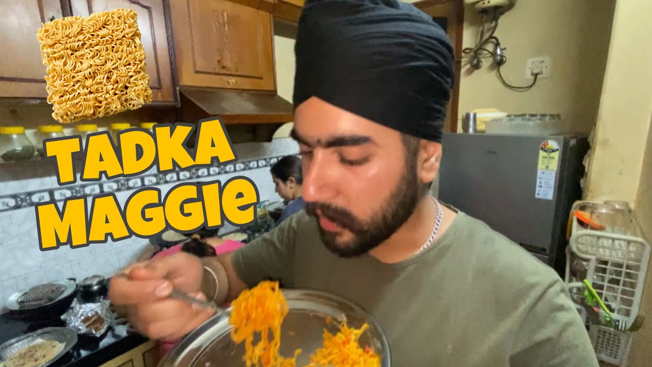 Making tadka maggie recipe home vlogs || daily home vlogs || #food # ...