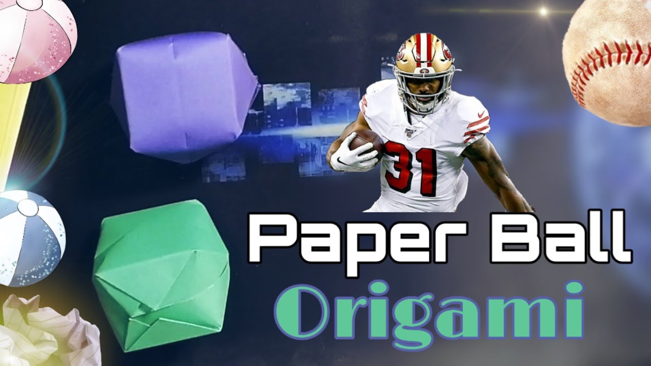 Paper Ball Tutorial || Paper crafts for kids - YouTube