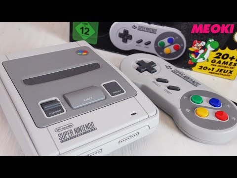 Super NES Classic Mini (EU-Edition) Retro-Gaming Unboxing - YouTube