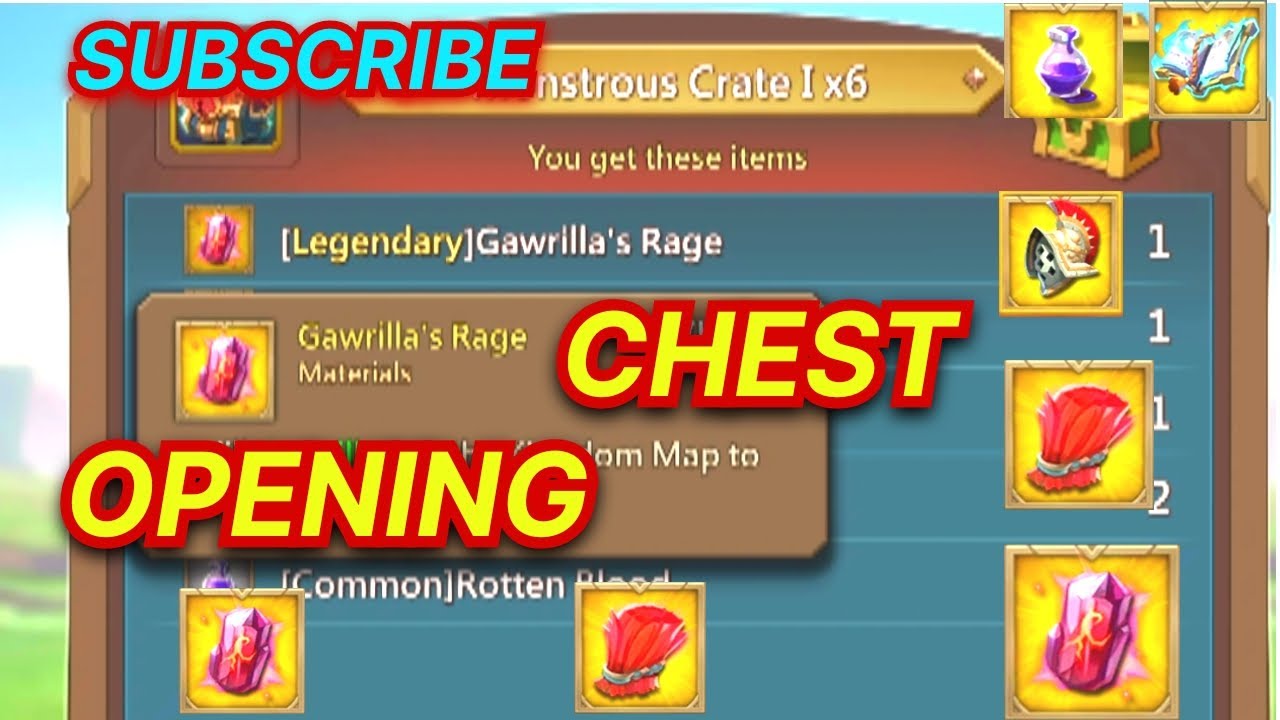 Lords Mobile: Mini RL Chest Opening - YouTube