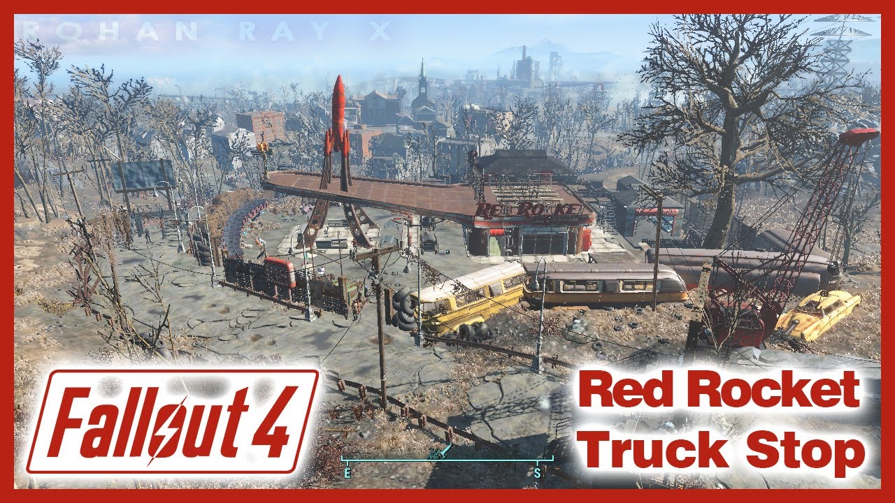 Red Rocket Truck Stop With Control Room - Rebuild (RohanRayX) Ep.1 ...