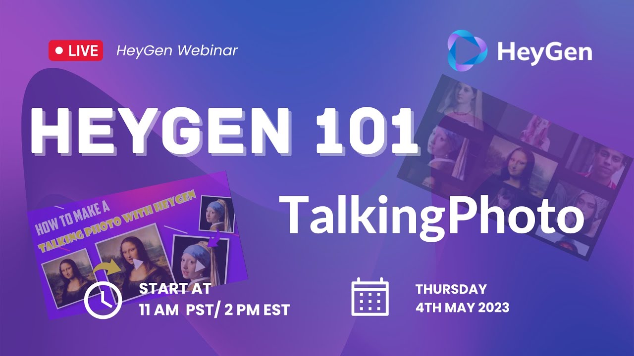 HeyGen 101 -- TalkingPhoto - YouTube